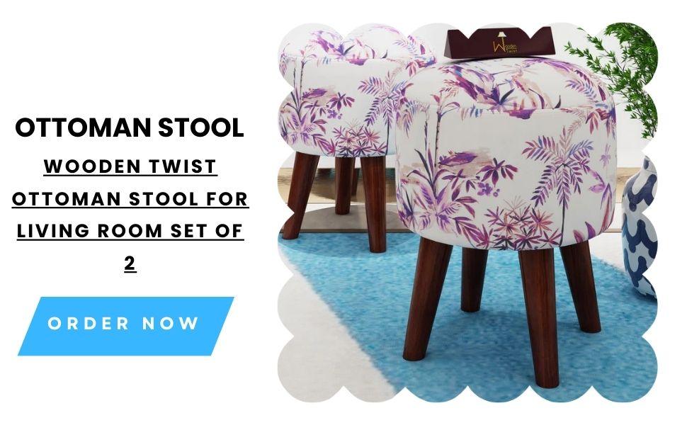 Pouffes & Ottomans: Elevate Your Living Room with Style and Comfort ...