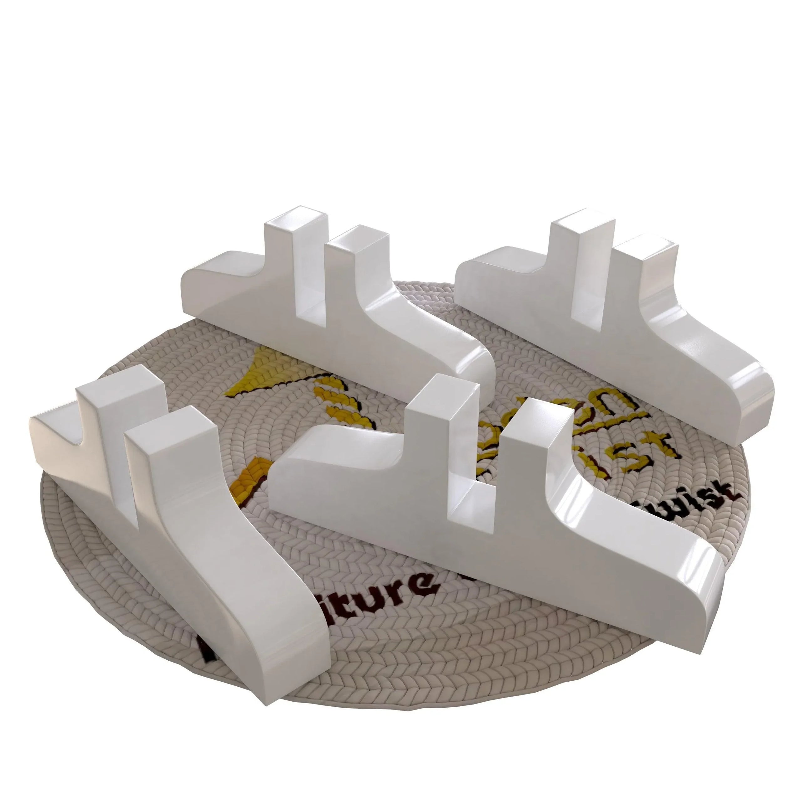 Buy Wooden Twist Perch Solid Wood Stand for Partitions/Room Dividers ...